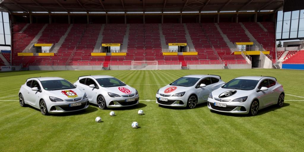 Opel in der Bundesliga: Kooperation mit vier Clubs - MeinAuto.de