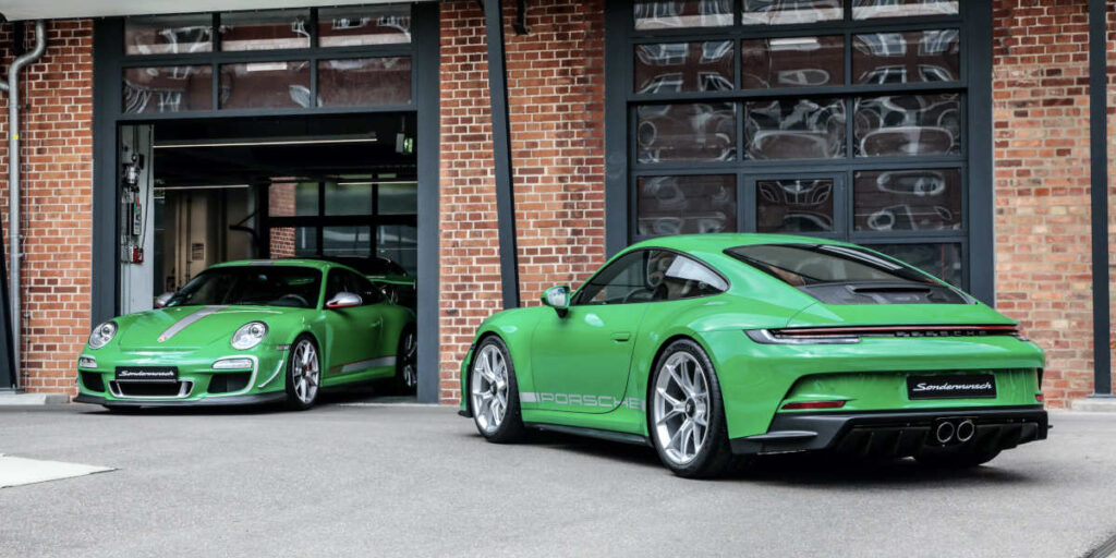Porsche Farben Grün