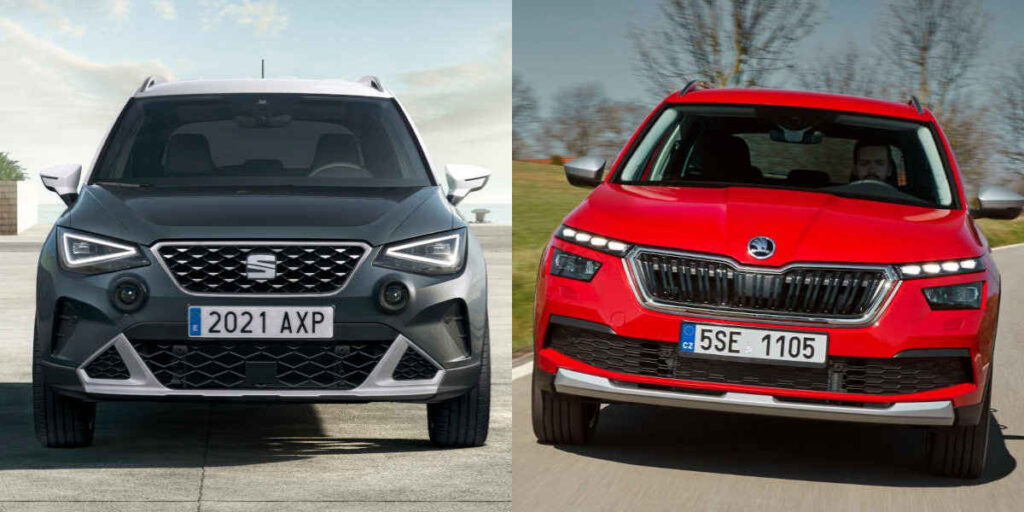 Seat Arona vs. Skoda Kamiq (Test 2023): Duell der City-Crossover ...