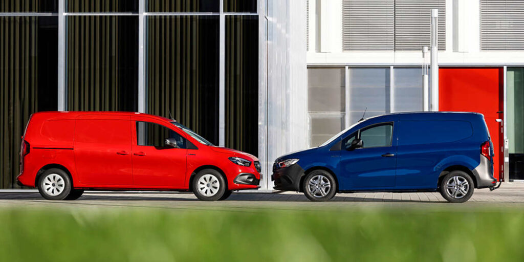 Mercedes-Benz: Start der elektrischen Small Vans EQT und eCitan ...