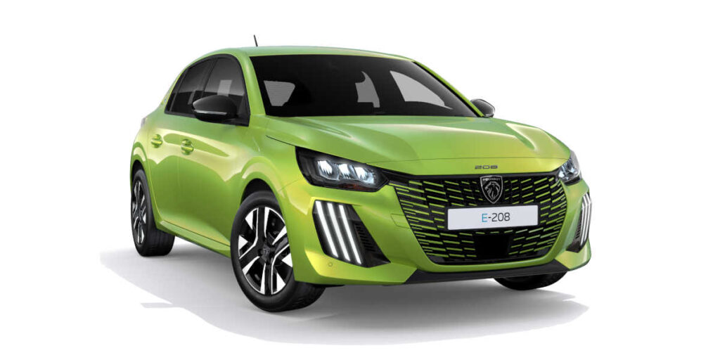 Peugeot e-208 e-Style: Hippes Sondermodell mit rosa Ziernähten ...